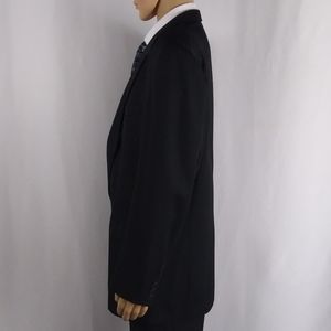 Bachrach | Suits & Blazers | Bachrach Black Wool Sport Jacket Mens Size ...